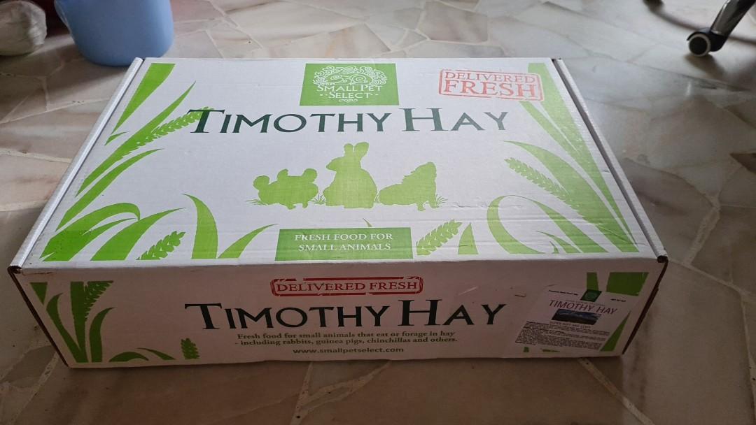 Timothy hay 3rd cut super soft, Pet Supplies, Pet Food on Carousell