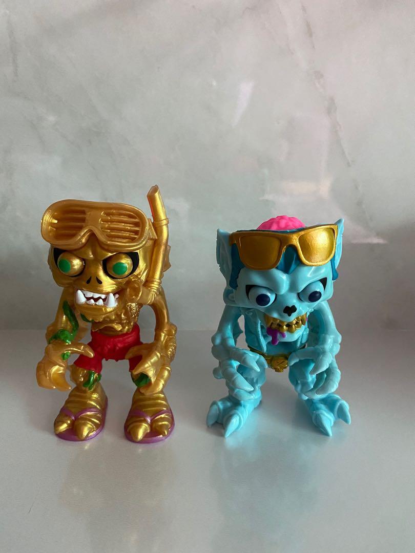 Rare Treasure X Monster Gold figure! Glow in the dark and Gold, Hobbies ...