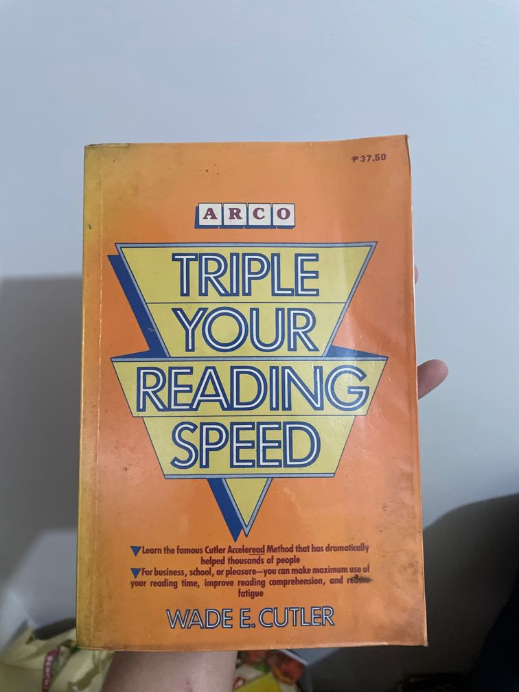 Triple your reading speed, Hobbies & Toys, Books & Magazines ...