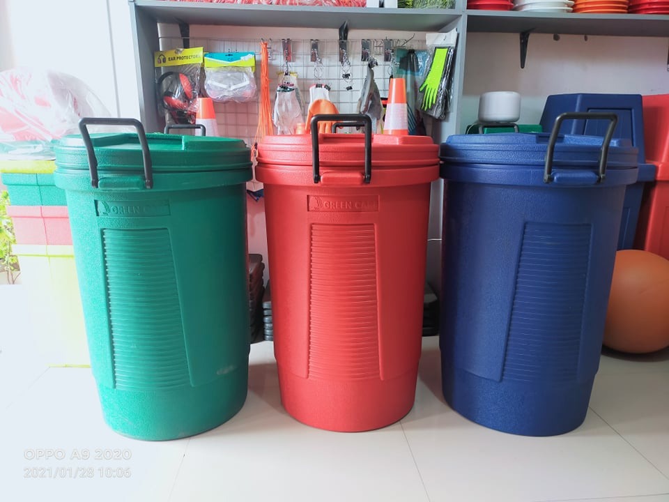 trolling bin trash bin trolley 662, Furniture & Home Living, Cleaning ...