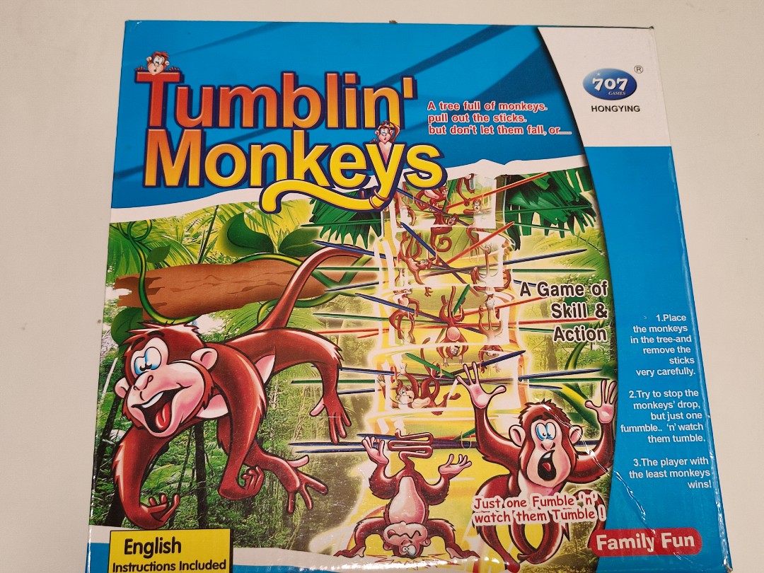 Tumbling Monkeys, Hobbies & Toys, Toys & Games on Carousell