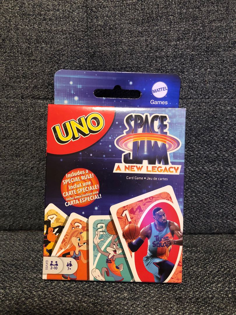 Uno Space Jam, 興趣及遊戲, 玩具 & 遊戲類 - Carousell