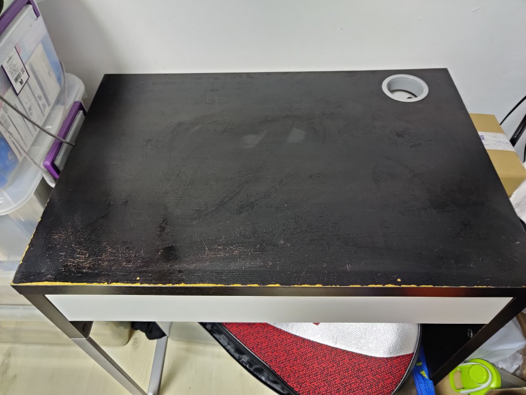 Used IKEA MICKE table, Furniture & Home Living, Furniture, Tables ...