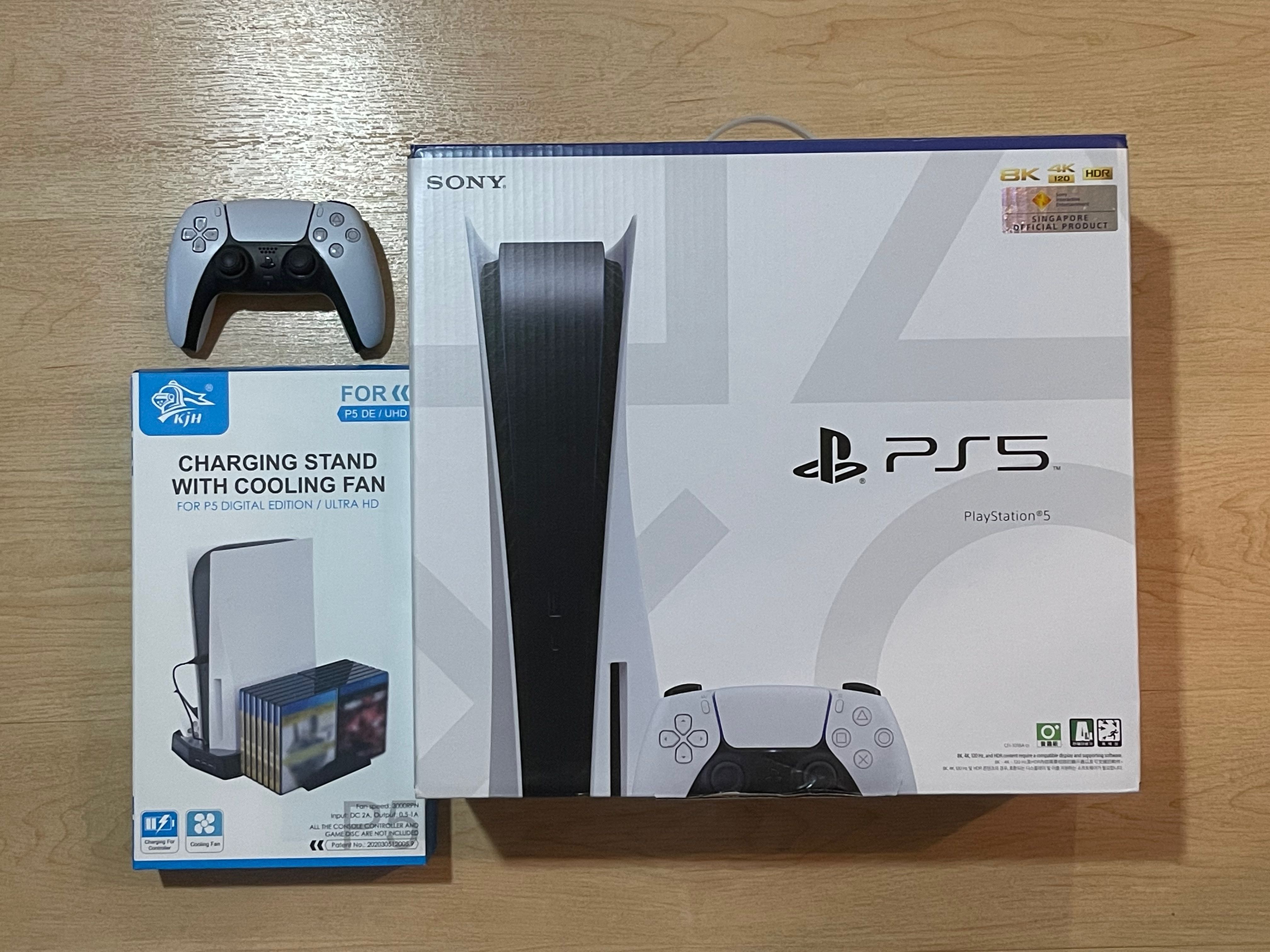 [USED] PS5 Disc Console, Video Gaming, Video Game Consoles, PlayStation ...