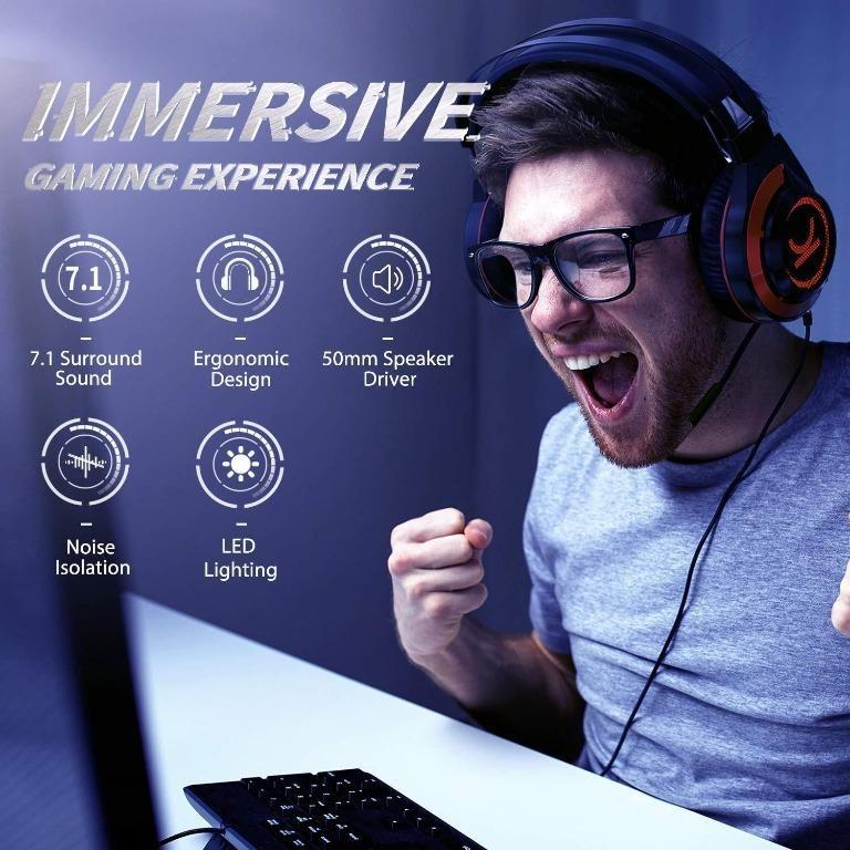 Vankyo Cm7000 commander gaming headset [932], Audio, Headphones ...
