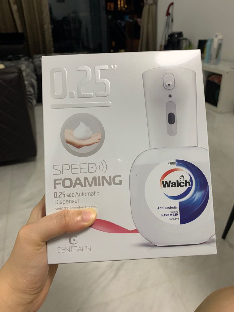 Watch automatic hand washing dispenser, Furniture & Home Living ...