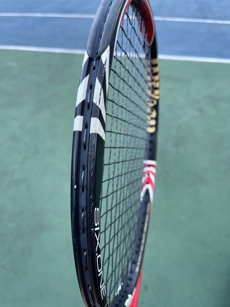 Wilson BLX Six.One Tour 90, Sports Equipment, Sports & Games, Racket ...