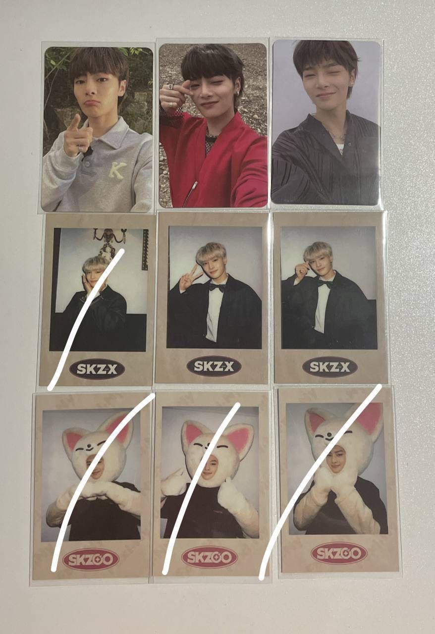 wts skz stray kids I.N jeongin skzx polaroid pob noeasy album double ...