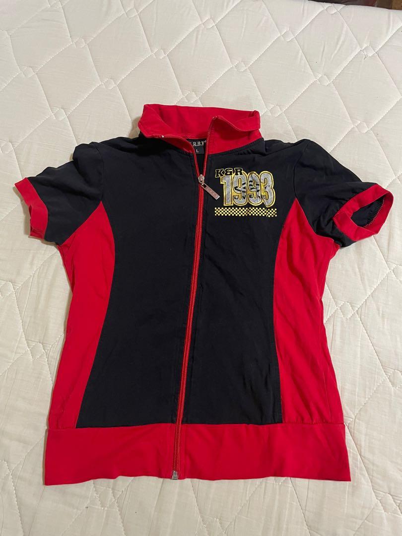 Y2K racer top, Women's Fashion, Tops, Others Tops on Carousell