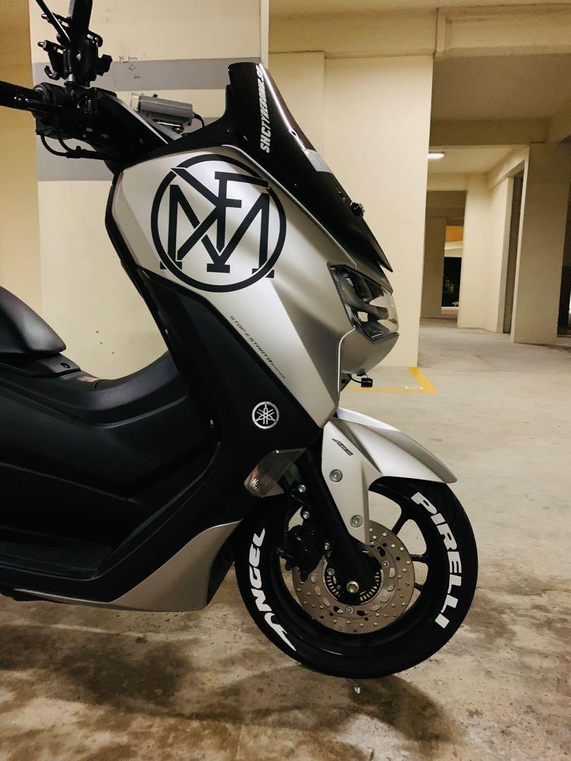 Yamaha nmax 155 Tyre bomb / tyre lettering / tyre tag / tire lettering ...