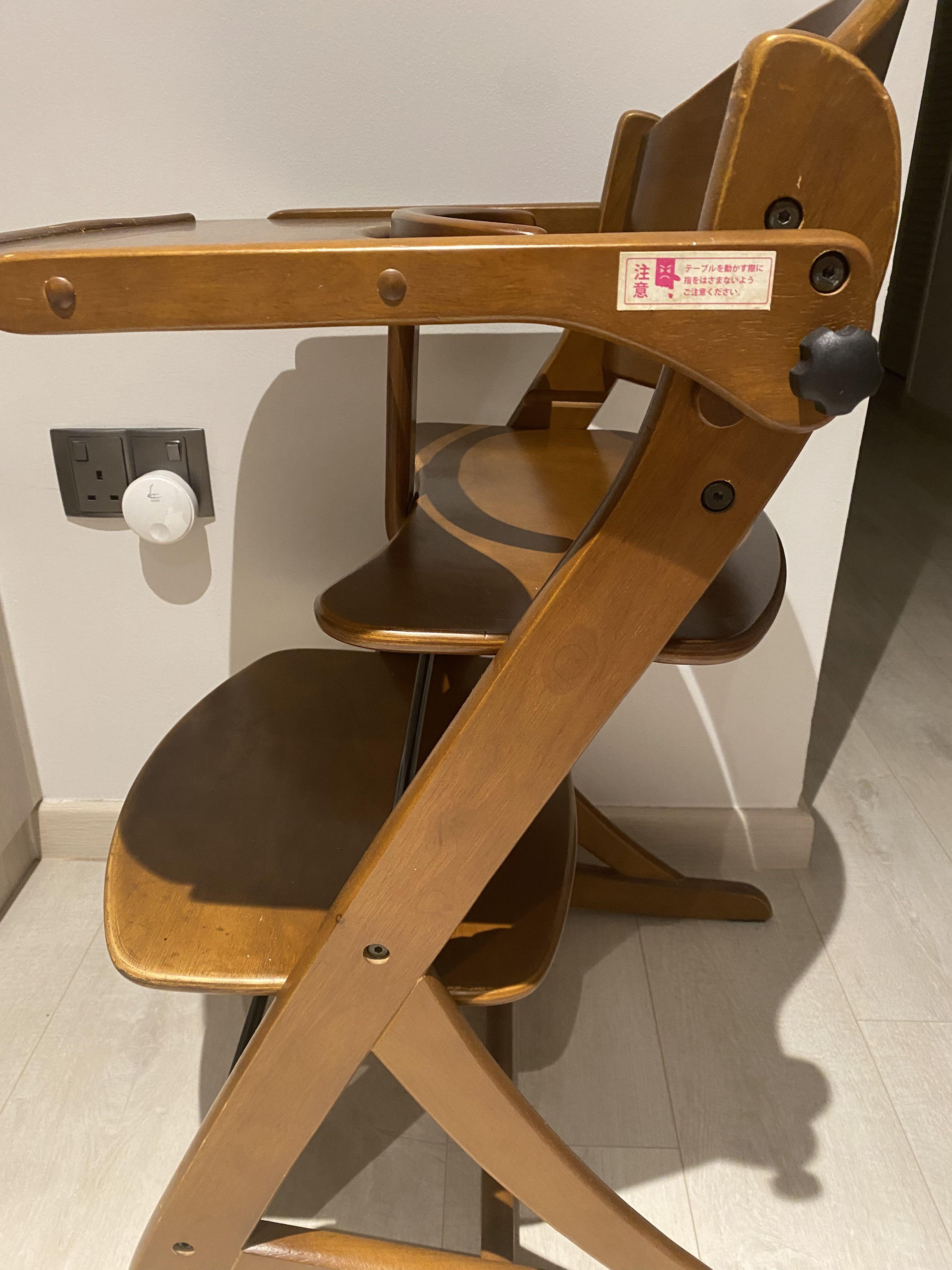 Yamatoya Sukusuku Baby Chair Wood, Babies & Kids, Baby Nursery & Kids ...