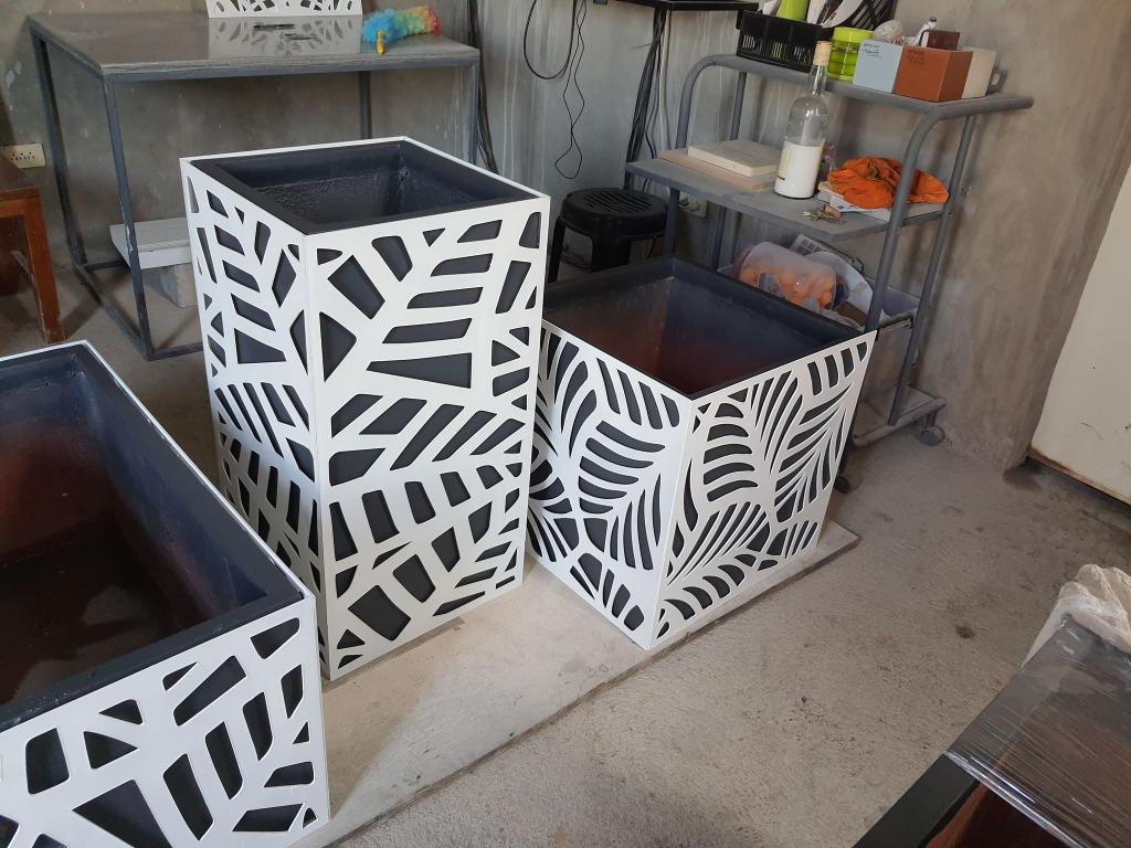 Zendaya GFRC Concrete Pots Planters, Furniture & Home Living, Gardening ...