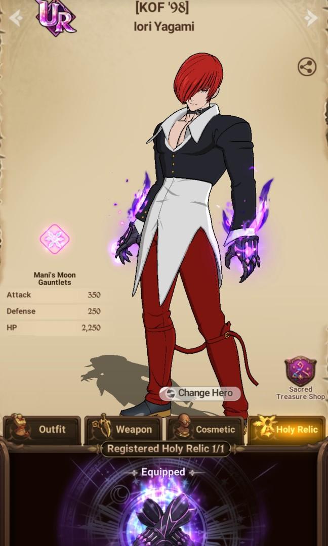 7DS Grand Cross Escanor The One reroll account, Video Gaming, Video ...