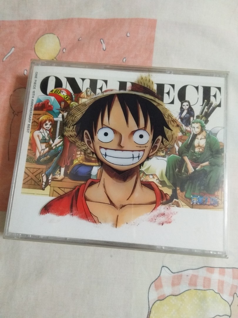 日版 海賊王 ONE PIECE 15th Anniversary BEST ALBUM 3 CD 2013 原聲OST CD, 興趣及遊戲 ...
