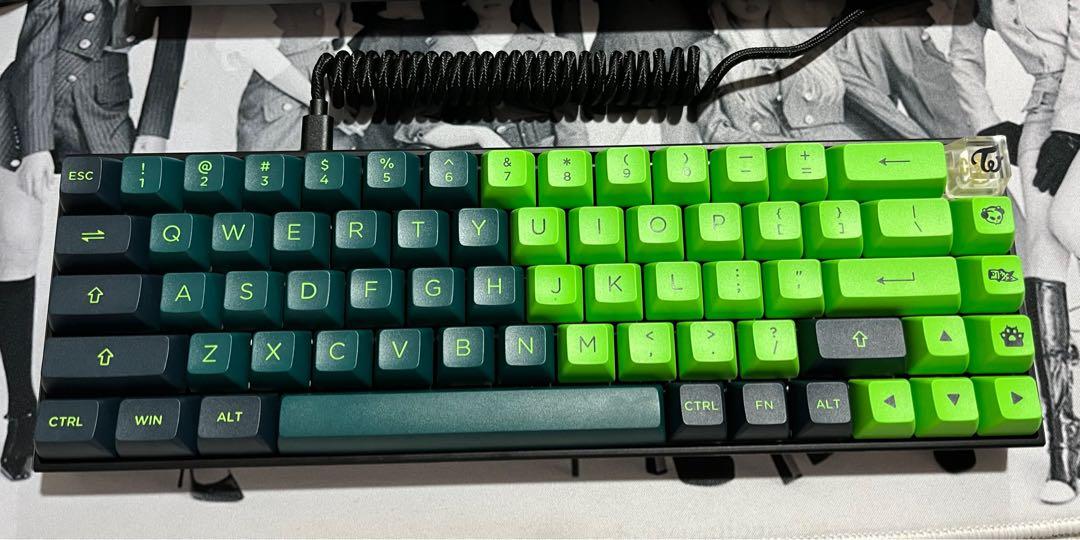 Akko Wave ASA PBT keycaps set, Computers & Tech, Parts & Accessories ...