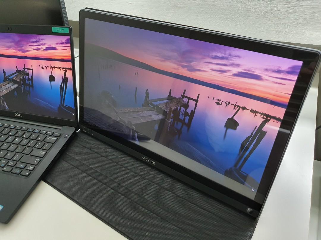 Arccoil portable monitor 15.6" (with Torch screen) for phones and ...