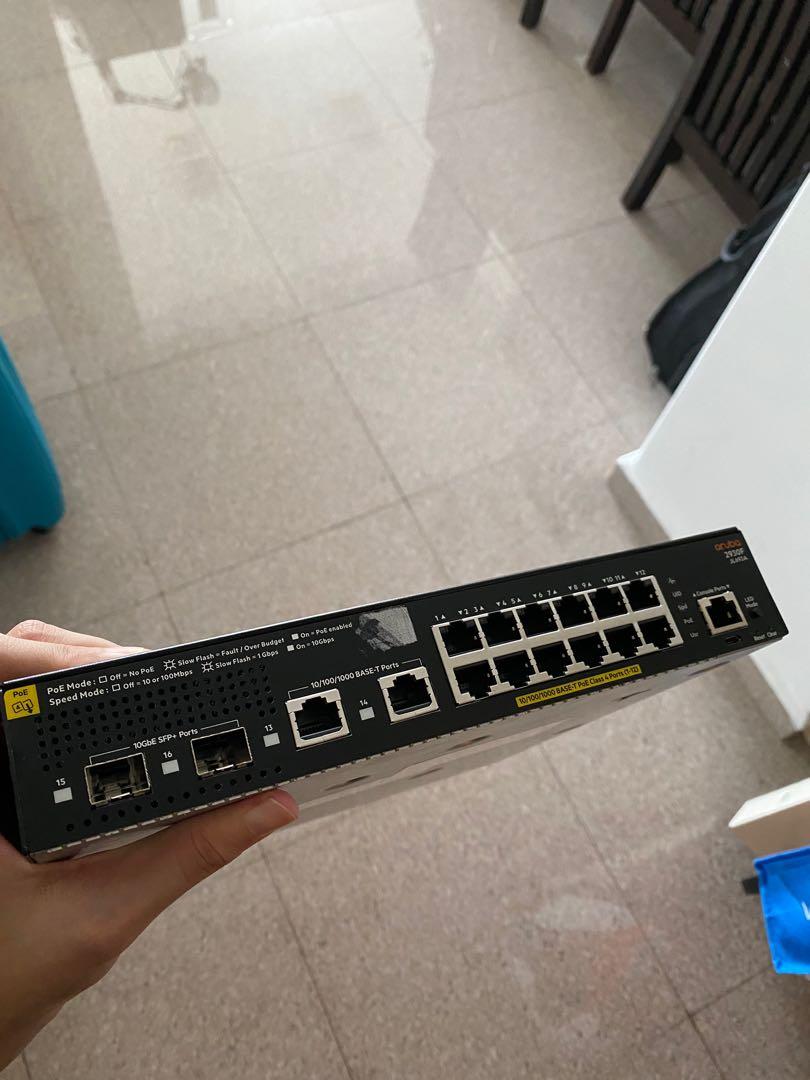 Aruba 2930F JL693A network switch, Computers & Tech, Parts ...