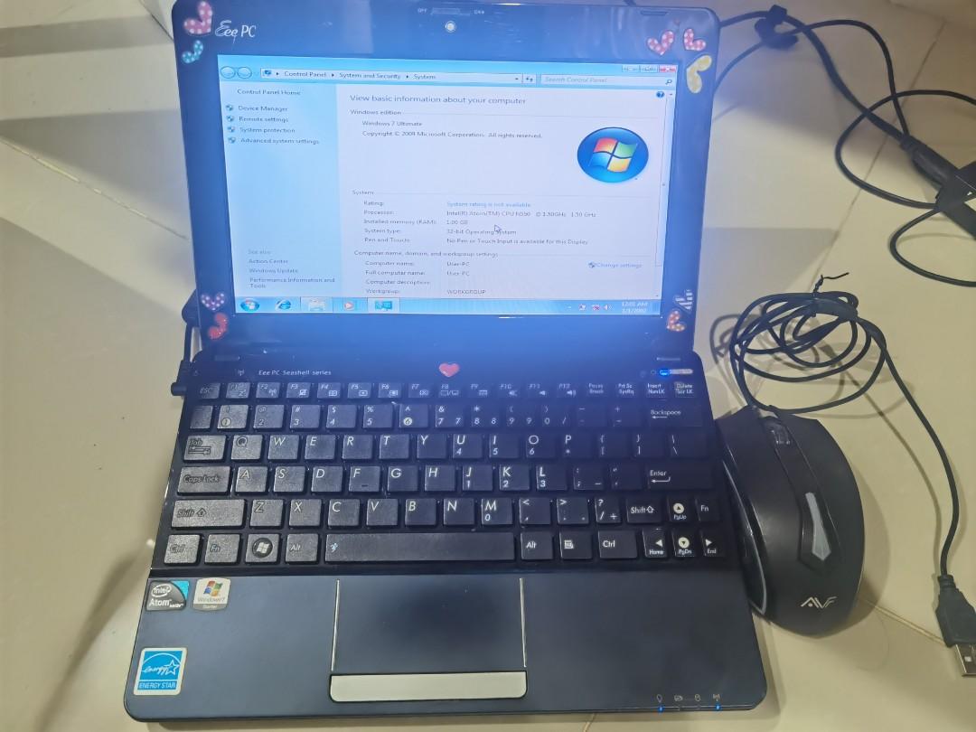 Asus Ee Laptop netbook 11 inch, Computers & Tech, Laptops & Notebooks ...