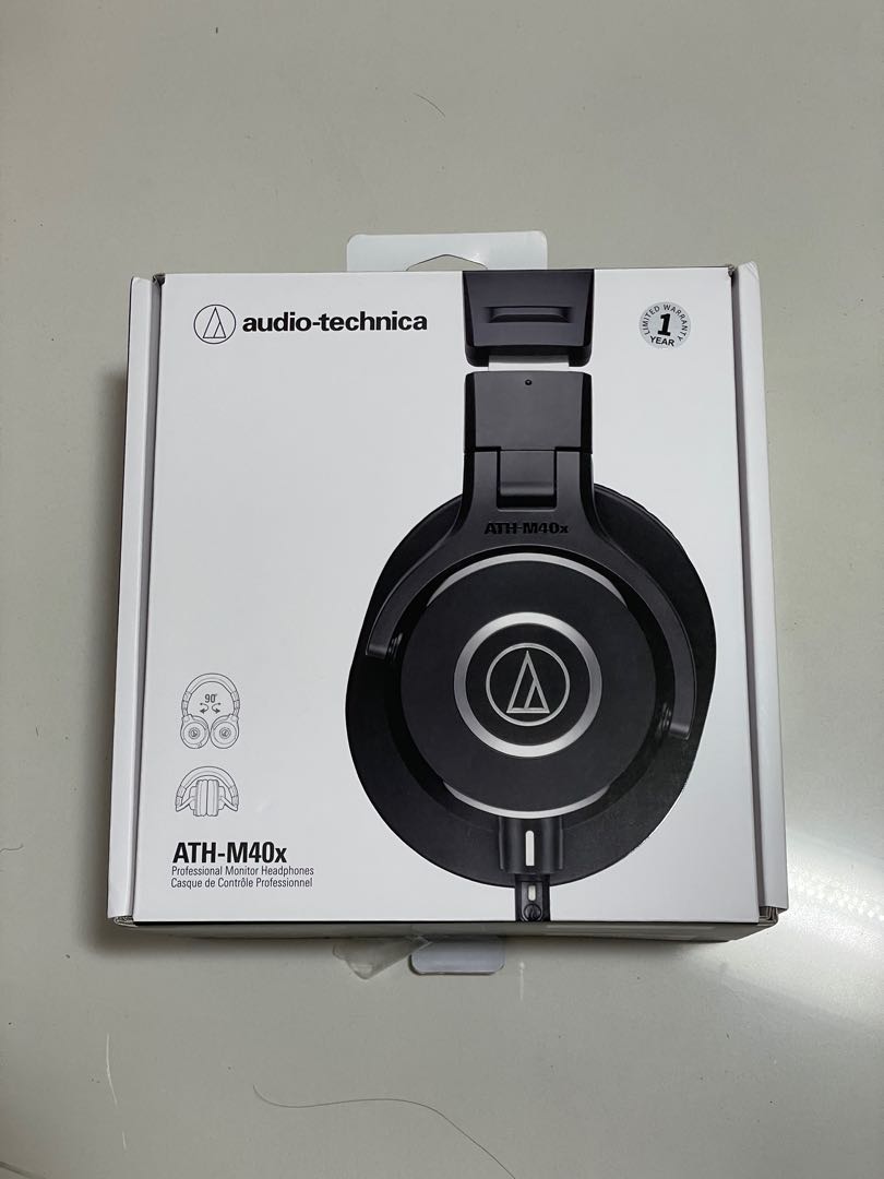 Audio-Technica ATH-M40x, Audio, Headphones & Headsets on Carousell