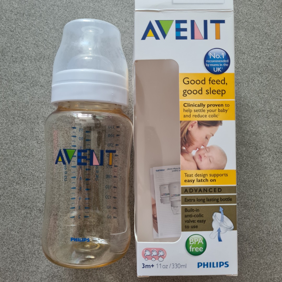 Avent Milk Bottle (330ml), Babies & Kids, Nursing & Feeding ...