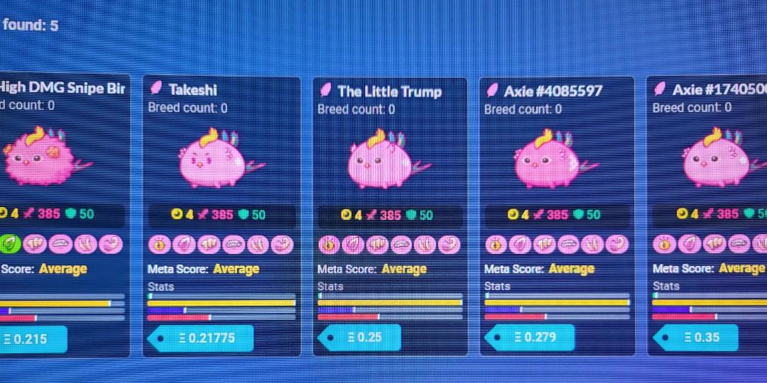 Axie infinity Bird, Video Gaming, Gaming Accessories, In-Game Products ...