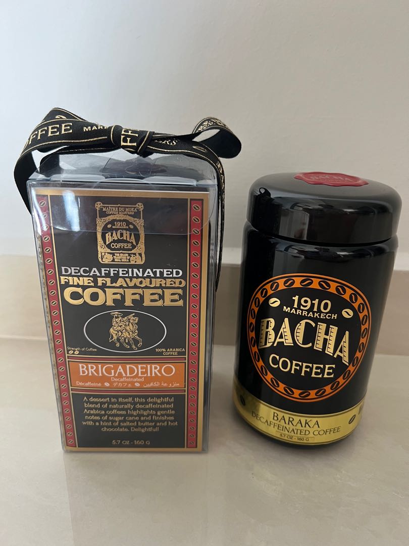 Bacha decaf coffee, Food & Drinks, Beverages on Carousell