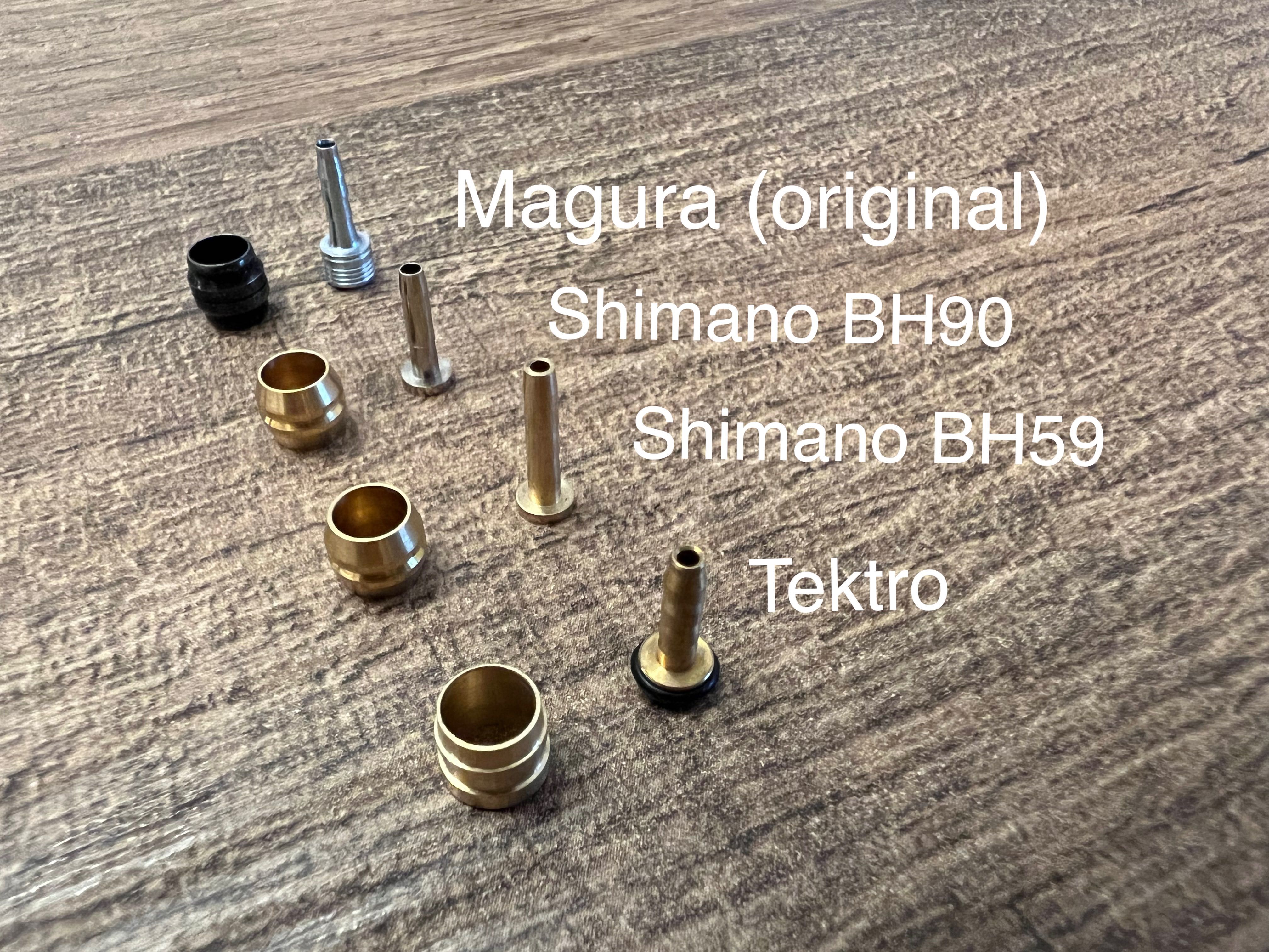 Bicycle hydraulic brake olive+ insert & installation , Sports Equipment ...