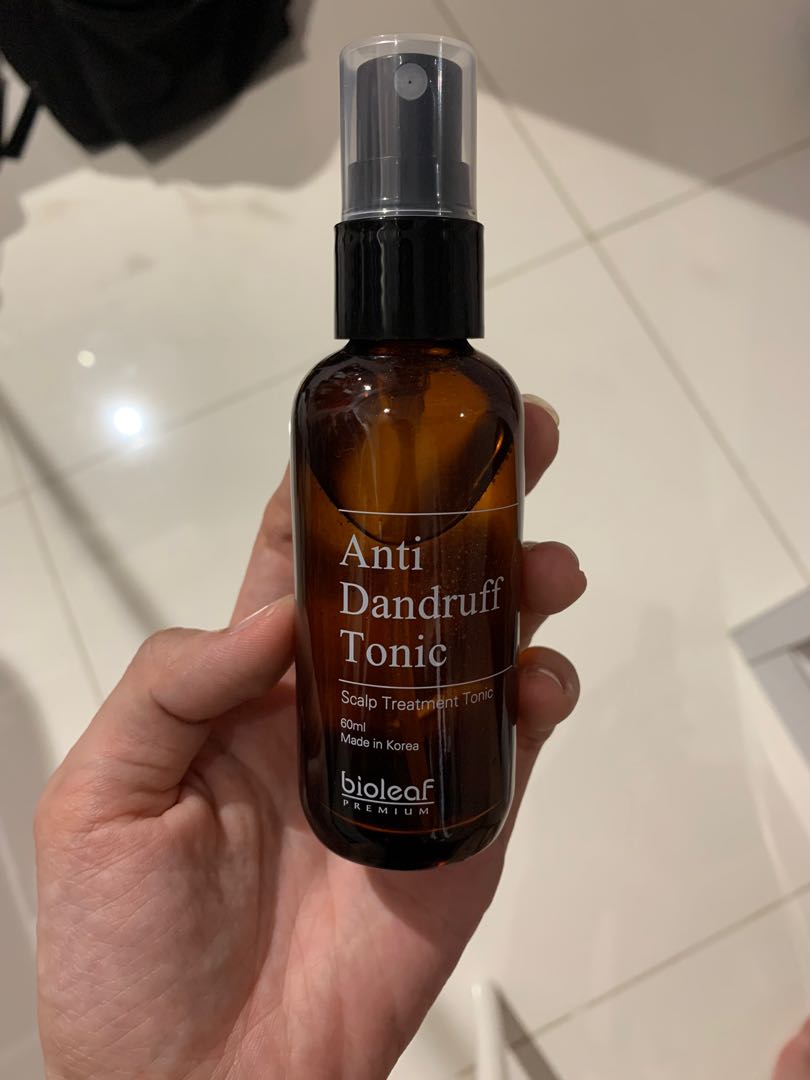 Bioleaf anti dandruff tonic, Beauty & Personal Care, Hair on Carousell