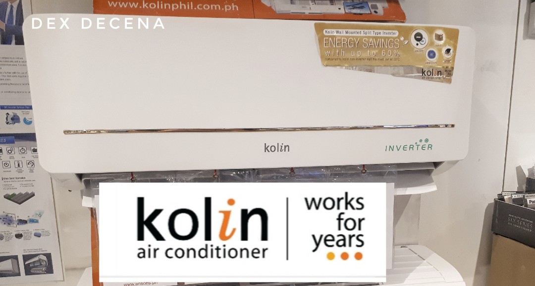 B.new Kolin Inverter Splity Type Aircon with ionizer KSM-IW10-6H1M IW15 IW20 IW25, TV & Home ...