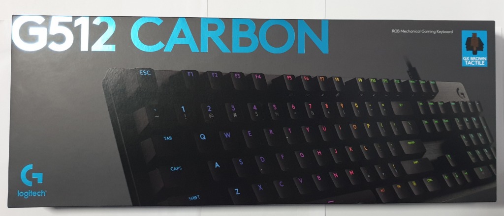 [BNIB] Logitech G512 Carbon Lightsync RGB Mechanical Gaming Keyboard GX ...