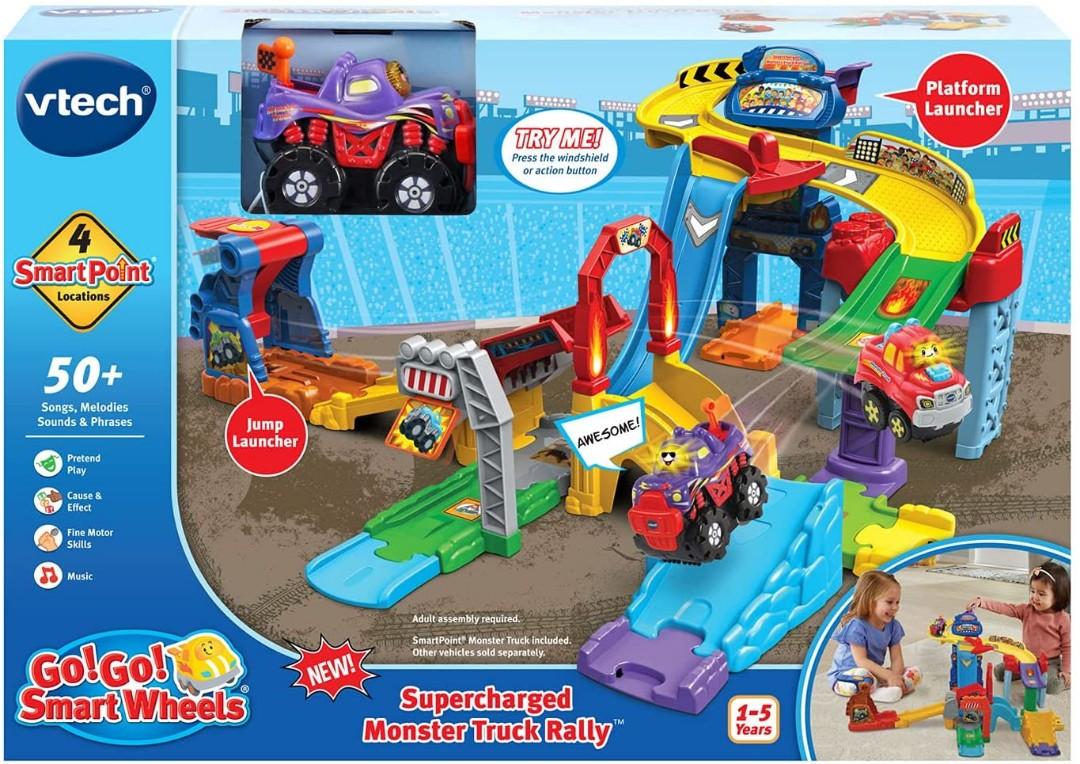 BNIB: VTech Go! Go! Smart Wheels Supercharged Monster Truck Rally ...