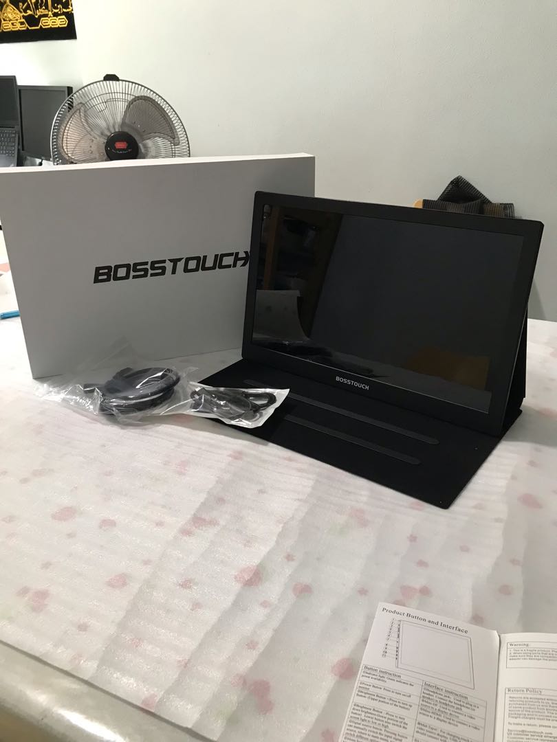 Bosstouch PM 156 Portable Monitor (Touch), Computers & Tech, Laptops ...