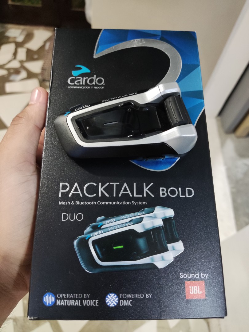 Cardo Packtalk Bold, Motorbikes, Motorbike Parts & Accessories, Helmets ...