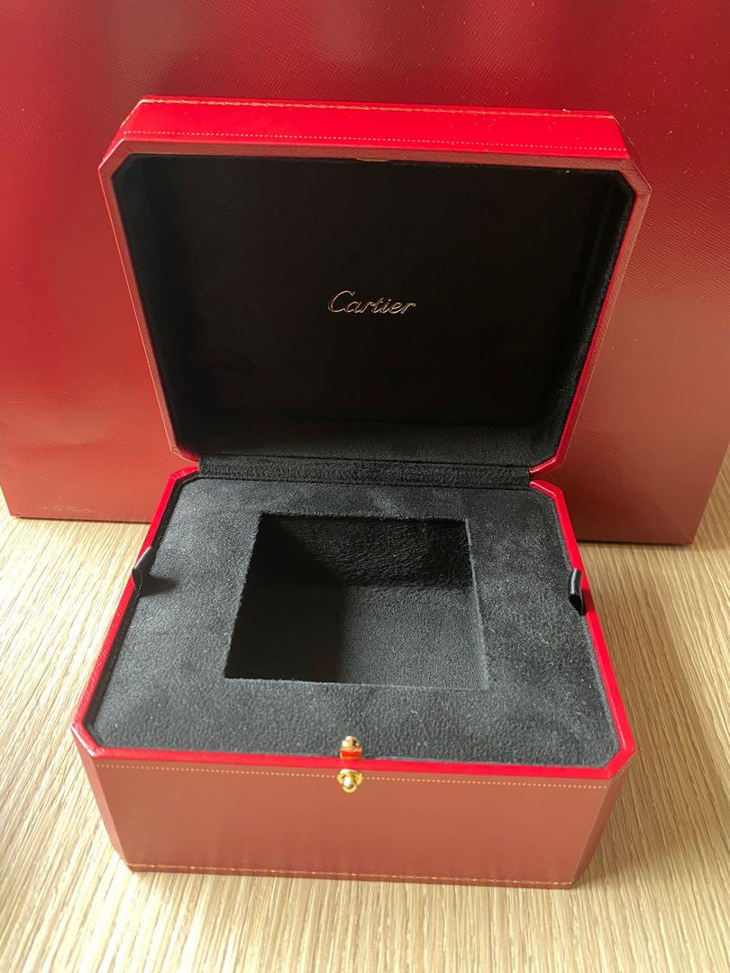 Cartier Watch Box Luxury box paper bag, Luxury, Watches on Carousell