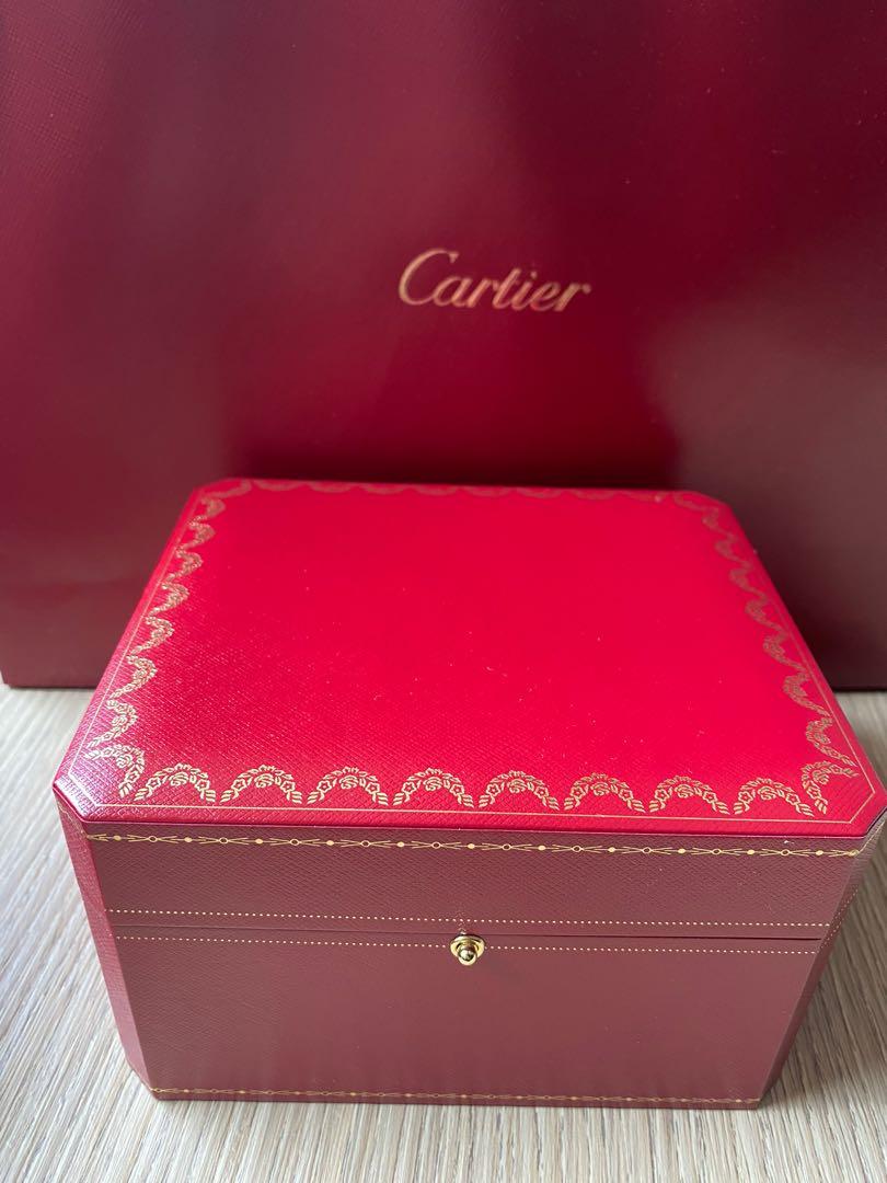 Cartier Watch Box Luxury box paper bag, Luxury, Watches on Carousell