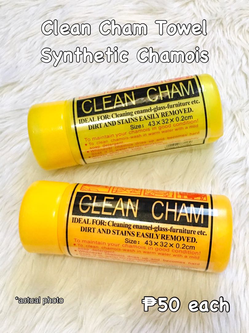 Clean Cham Towel Chamois, Furniture & Home Living, Kitchenware ...