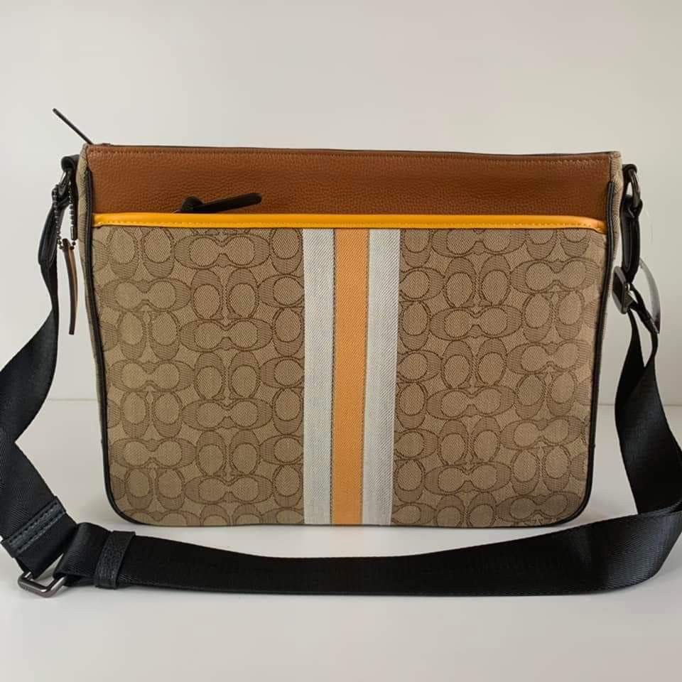 Coach Thompson Crossbody in Signature Jacquard, Men's Fashion, Bags ...