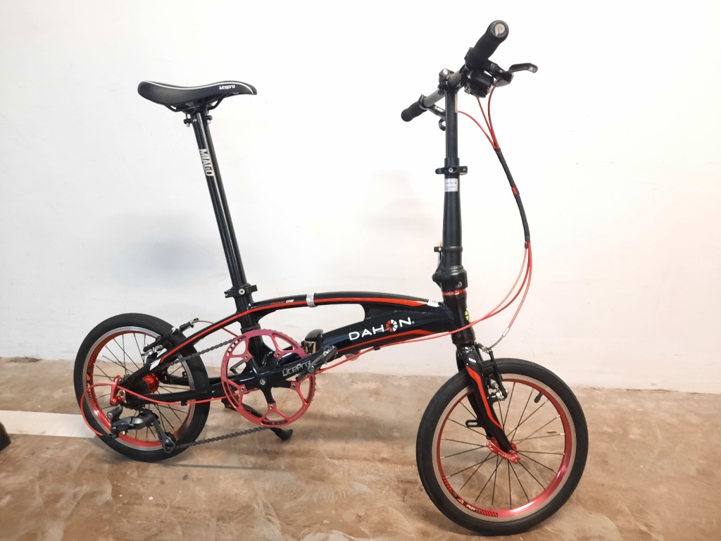 Dahon Dove D8 upgraded (9 Speeds), Sports Equipment, Bicycles & Parts ...