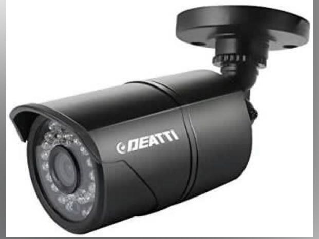 DEATTI HD 1080P AHD Bullet Outdoor Security Camera with IP66 Waterproof ...