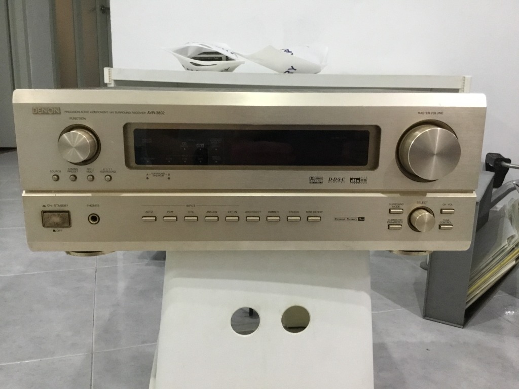 Denon AVR-3802 - AV receiver (moving out sales), Audio, Soundbars ...