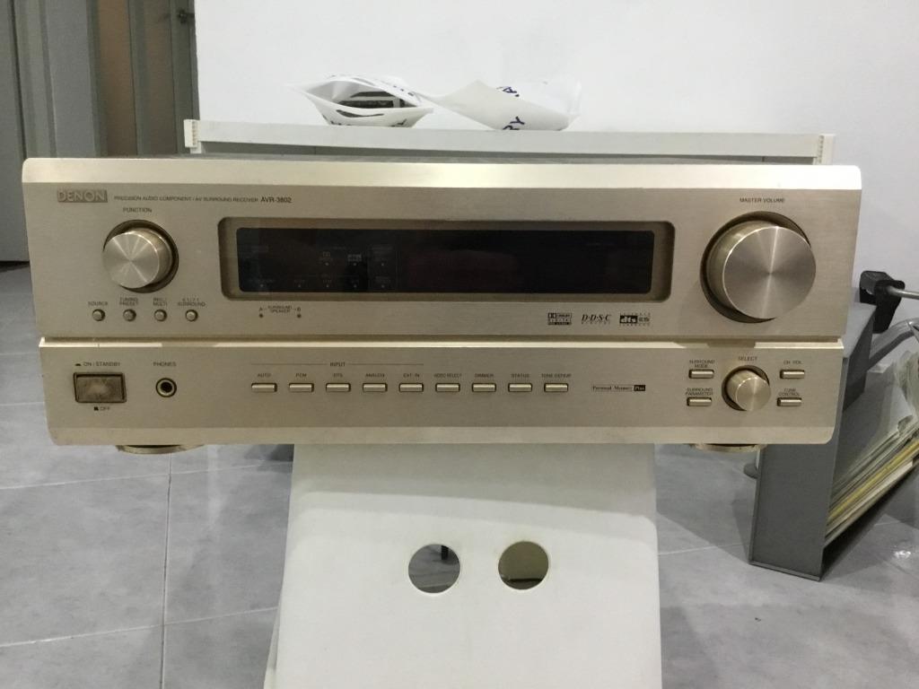 Denon AVR-3802 - AV receiver (moving out sales), Audio, Soundbars ...