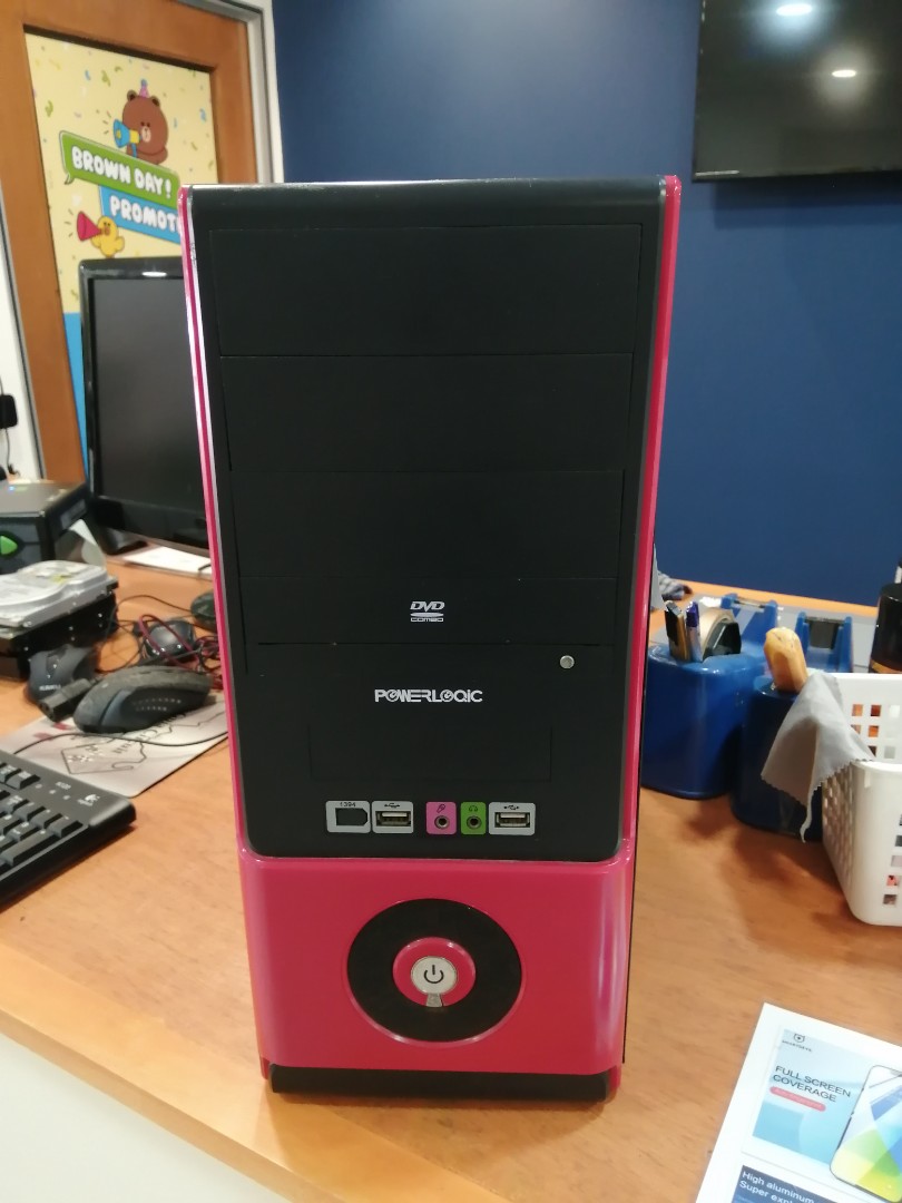 Desktop PC C2D E7500 4GB 320GB HDD #pdpr #office #bajet pc #budget pc ...