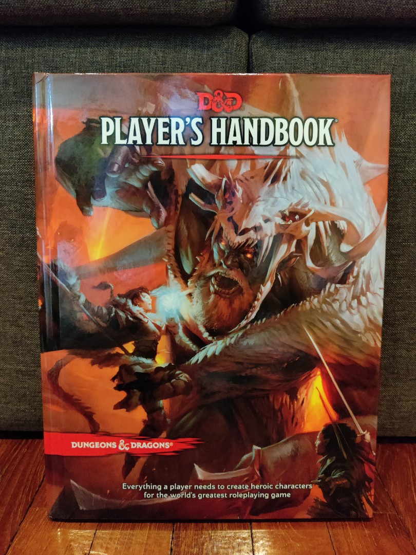 Dungeon and dragons 5th edition (D&D 5e) Core rulebook set, Hobbies ...