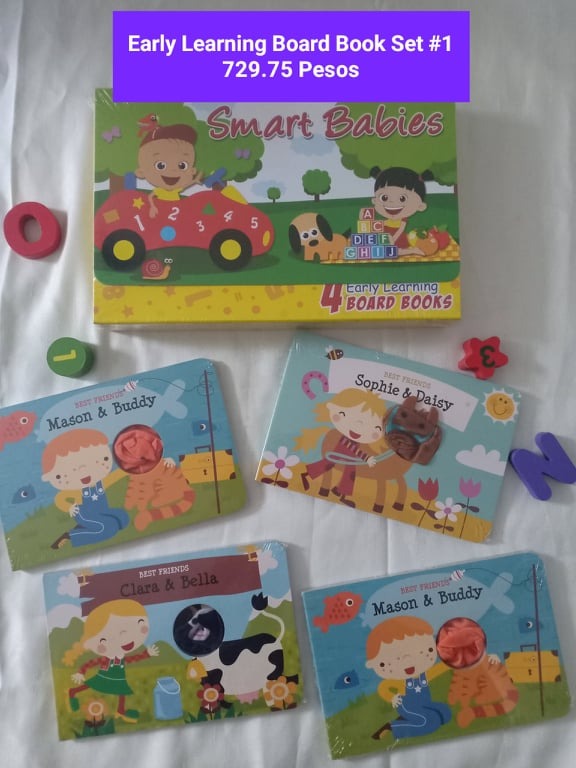 Early Learning Board Books and Finger Puppets, Hobbies & Toys, Books ...