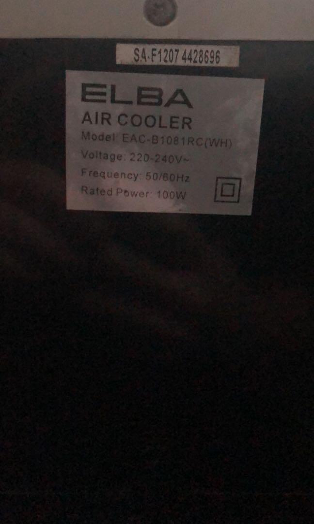 elba air cooler, TV & Home Appliances, Air Purifiers & Dehumidifiers on ...