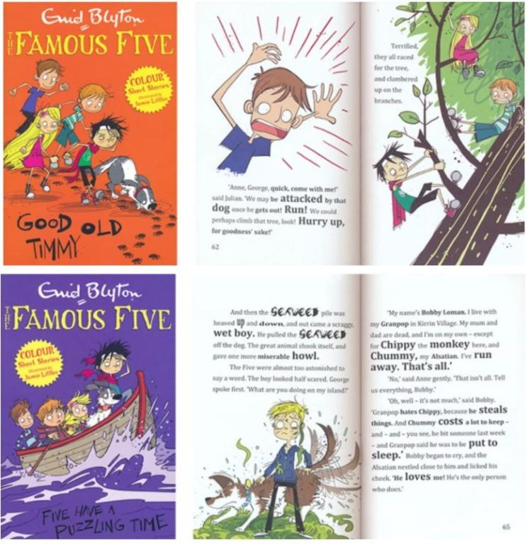Enid Blyton The Famous Five Adventures Collection 9 Books Box Set ...