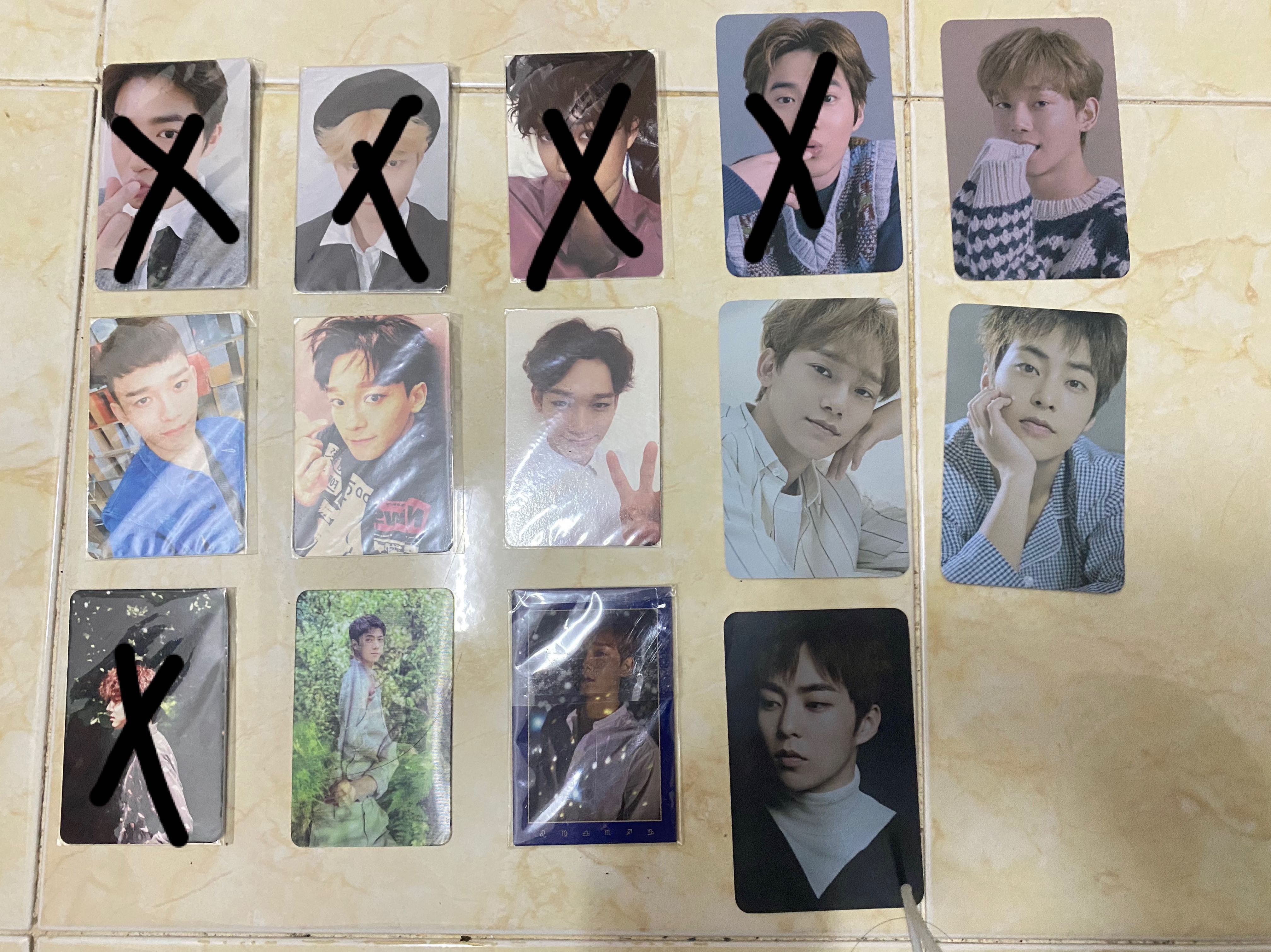 Exo Photocard, Hobbies & Toys, Collectibles & Memorabilia, K-Wave on ...
