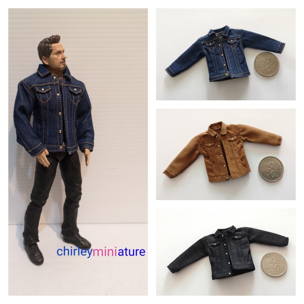 Figure jacket 1/12 / Figure clothes 1/12, Hobbies & Toys, Collectibles ...