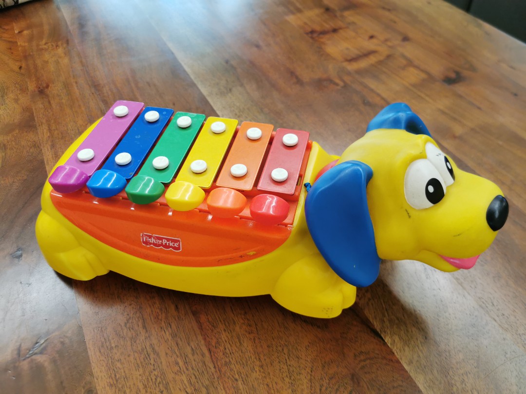 Fisher Price little dog xylophone, Hobbies & Toys, Toys & Games on ...
