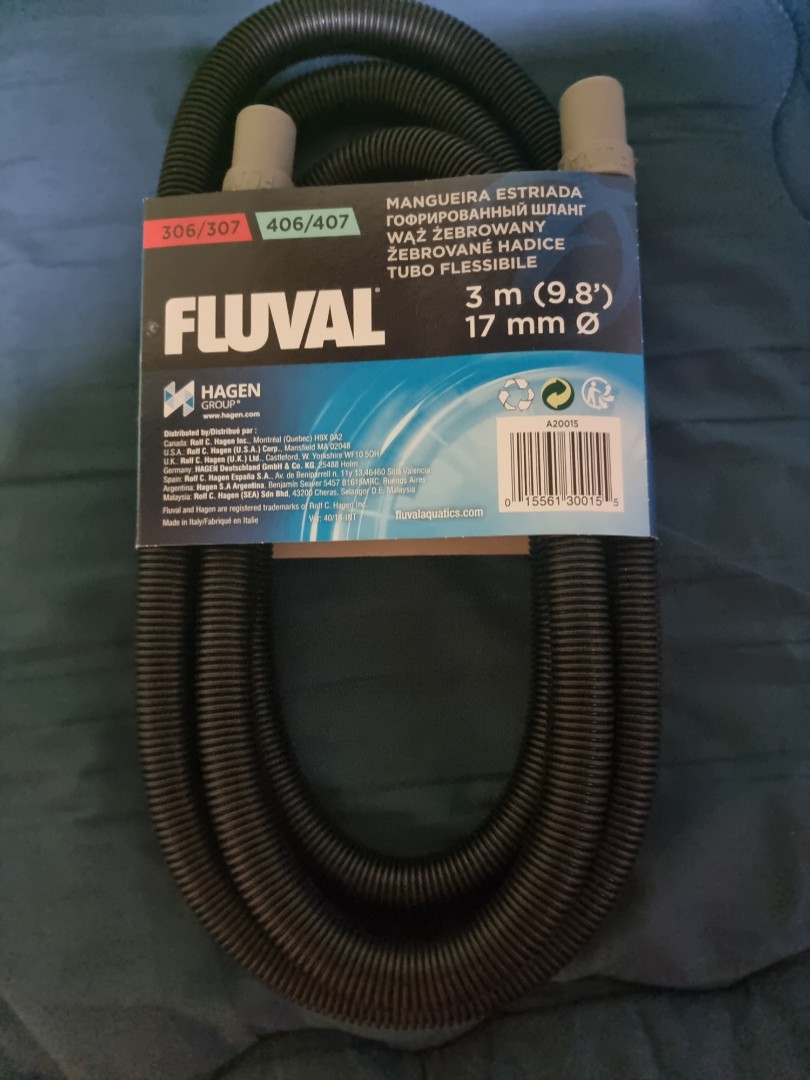 Fluval Hose + Fluval Inlet and Outlet, Furniture & Home Living, Home ...